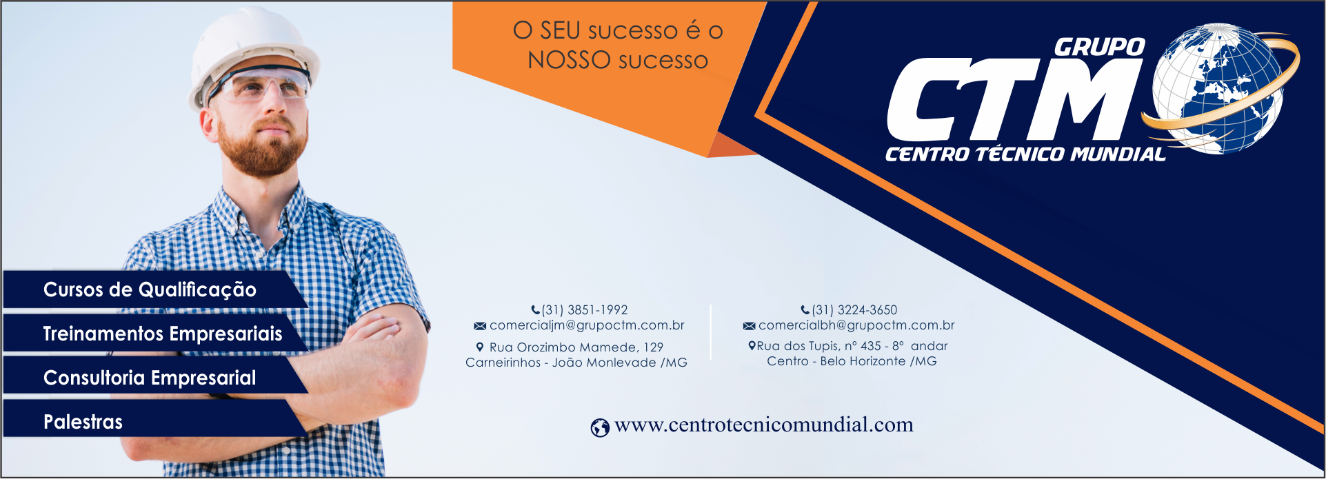 Início - Grupo CTM - Centro Técnico Mundial